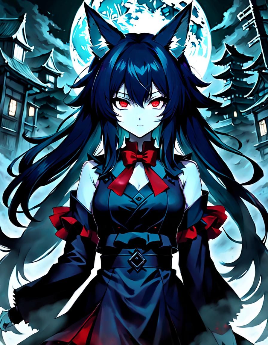 [Portrait of Dark Fantasy Daemon Fox Girl:0.9] (BluePencilXL) - AI ...