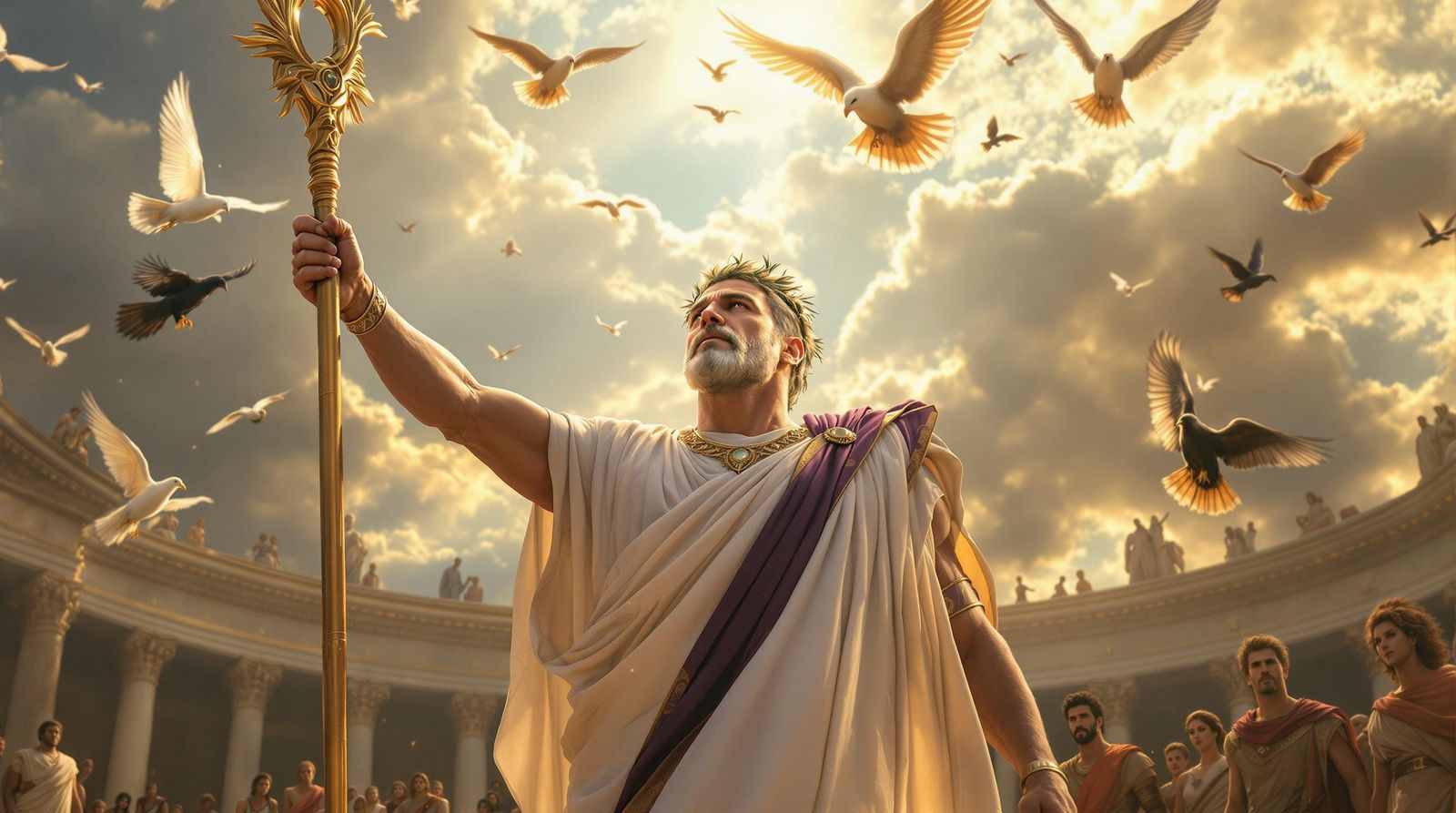 The Eye of the Gods : The Augur and the Fate of Rome 🦅