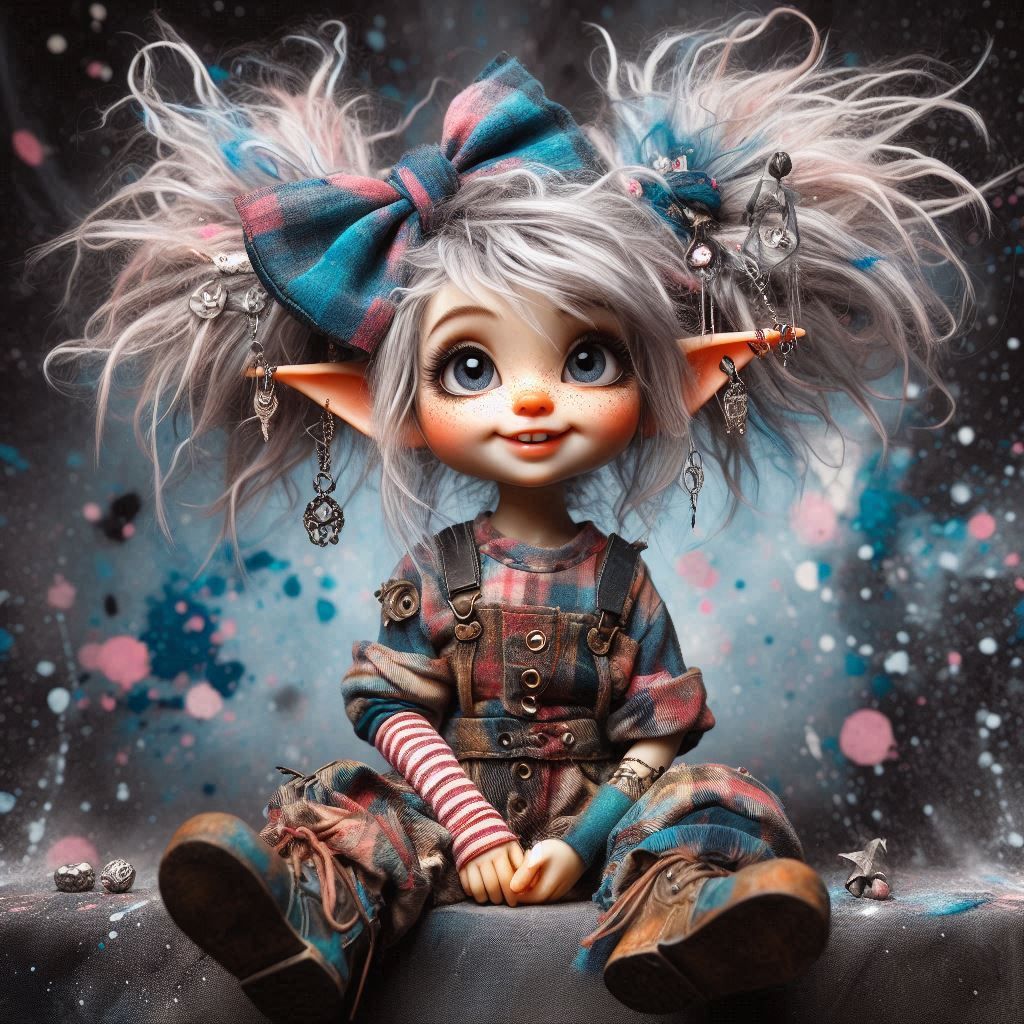 Scruffy Elf - AI Generated Artwork - NightCafe Creator