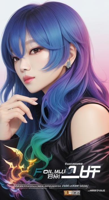 IDOL - GIRL - AI Generated Artwork - NightCafe Creator
