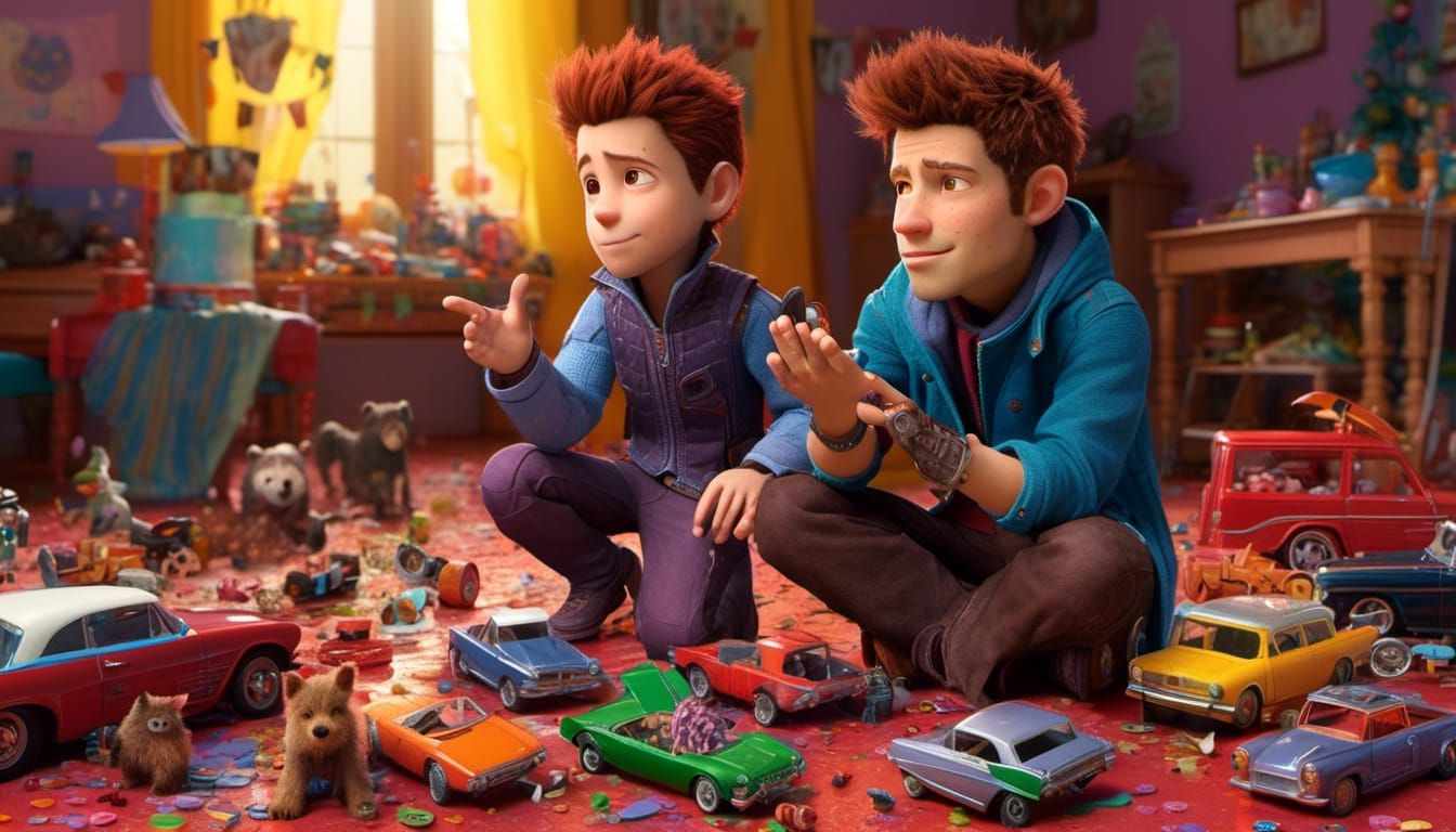 Brothers - AI Generated Artwork - NightCafe Creator