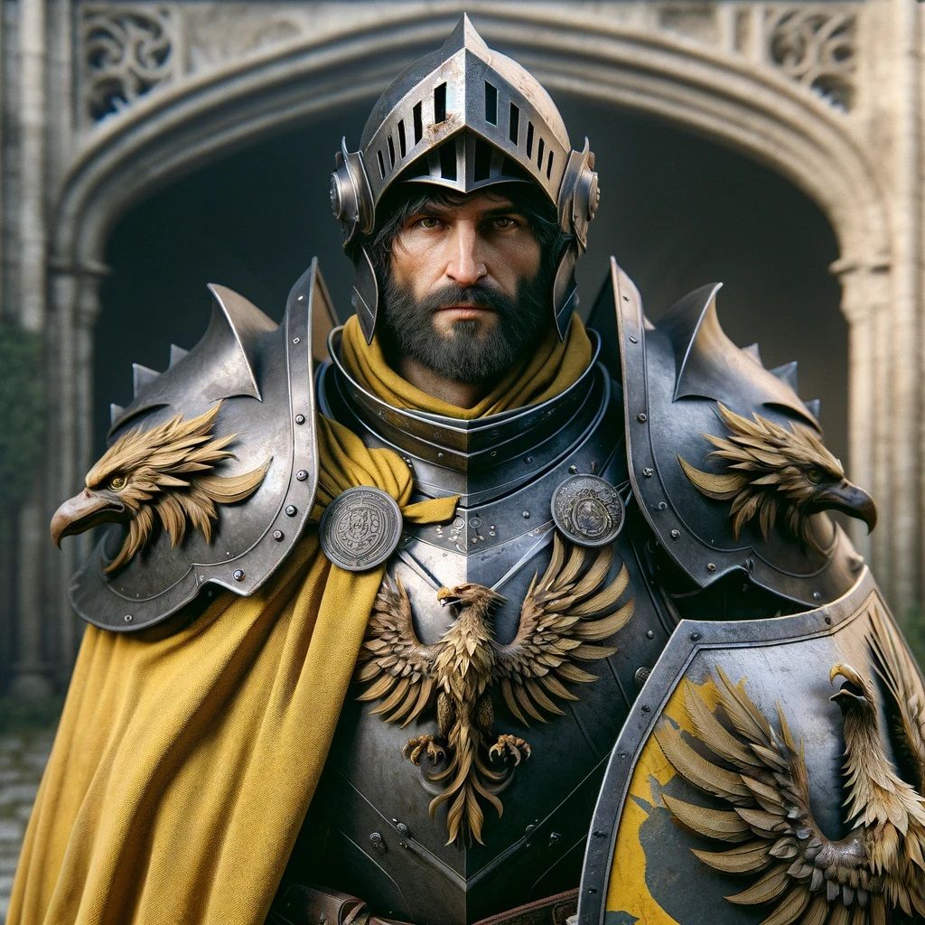 Sir Guymar Greene, The Griffon Knight - AI Generated Artwork ...