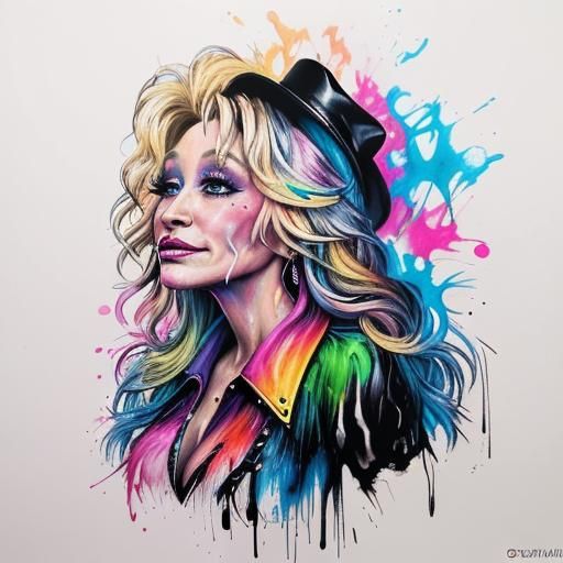 Dolly Parton - AI Generated Artwork - NightCafe Creator