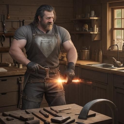 Blacksmith - AI Generated Artwork - NightCafe Creator