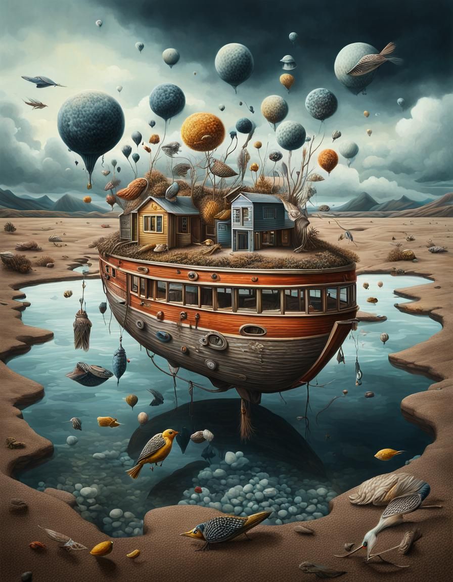 Surrealism in its pure form... - AI Generated Artwork - NightCafe Creator