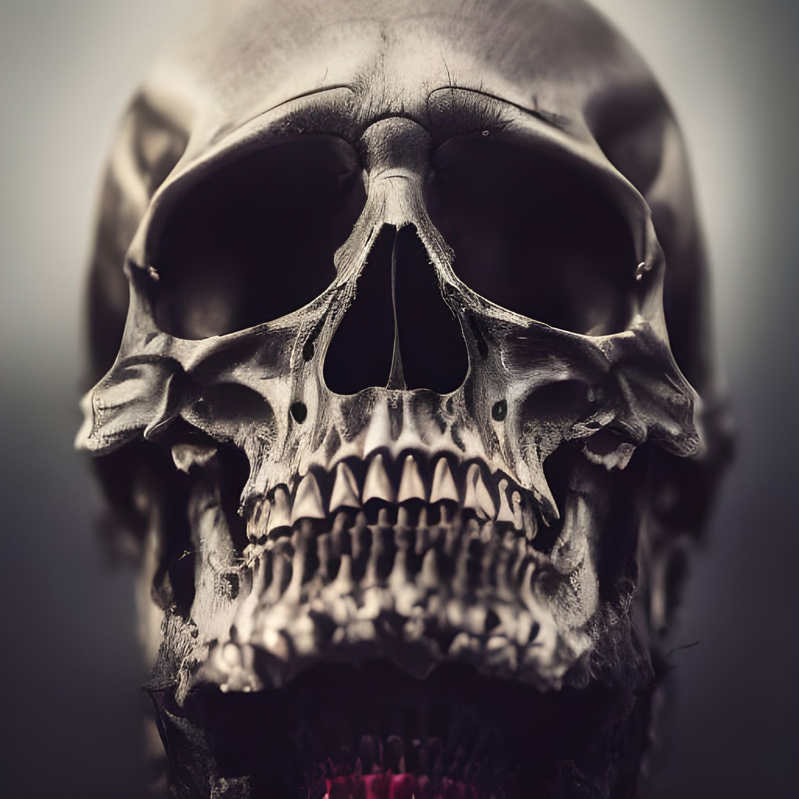 Skull attempt - AI Generated Artwork - NightCafe Creator