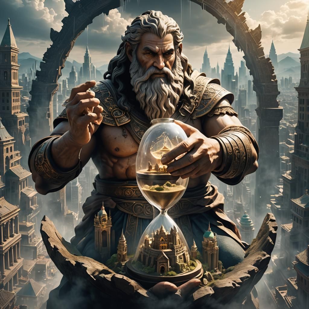 God of time - AI Generated Artwork - NightCafe Creator