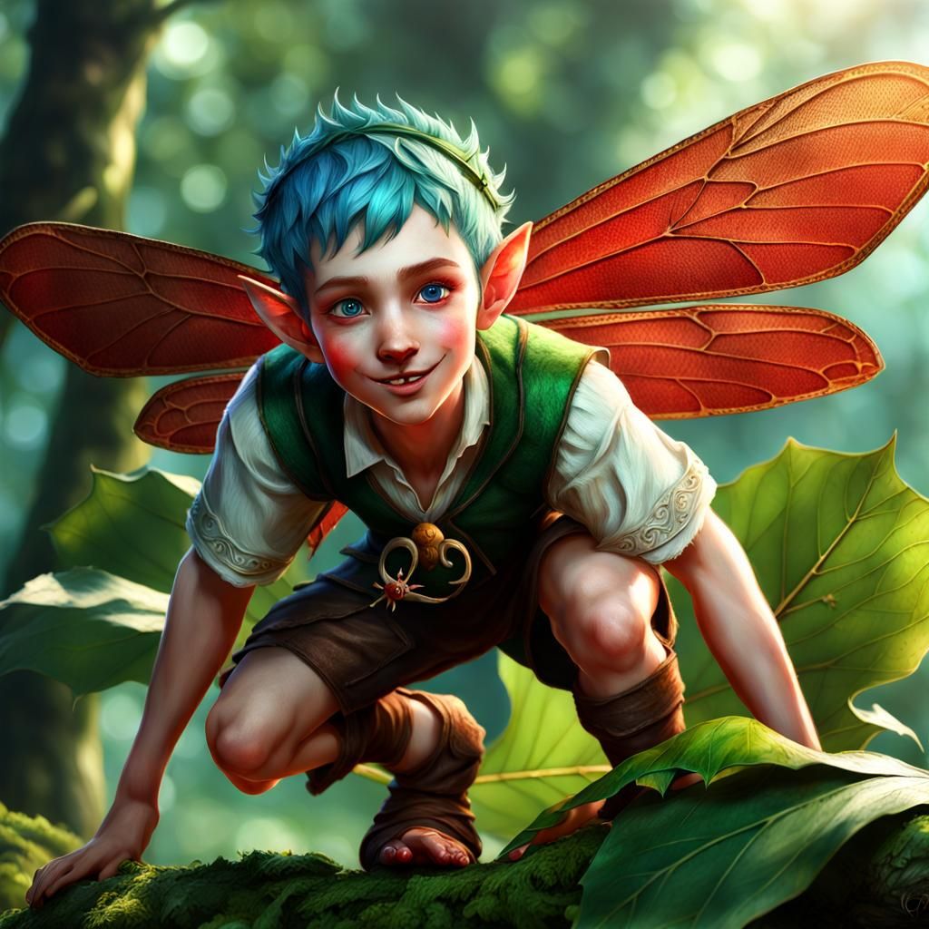 Pixie Play - AI Generated Artwork - NightCafe Creator