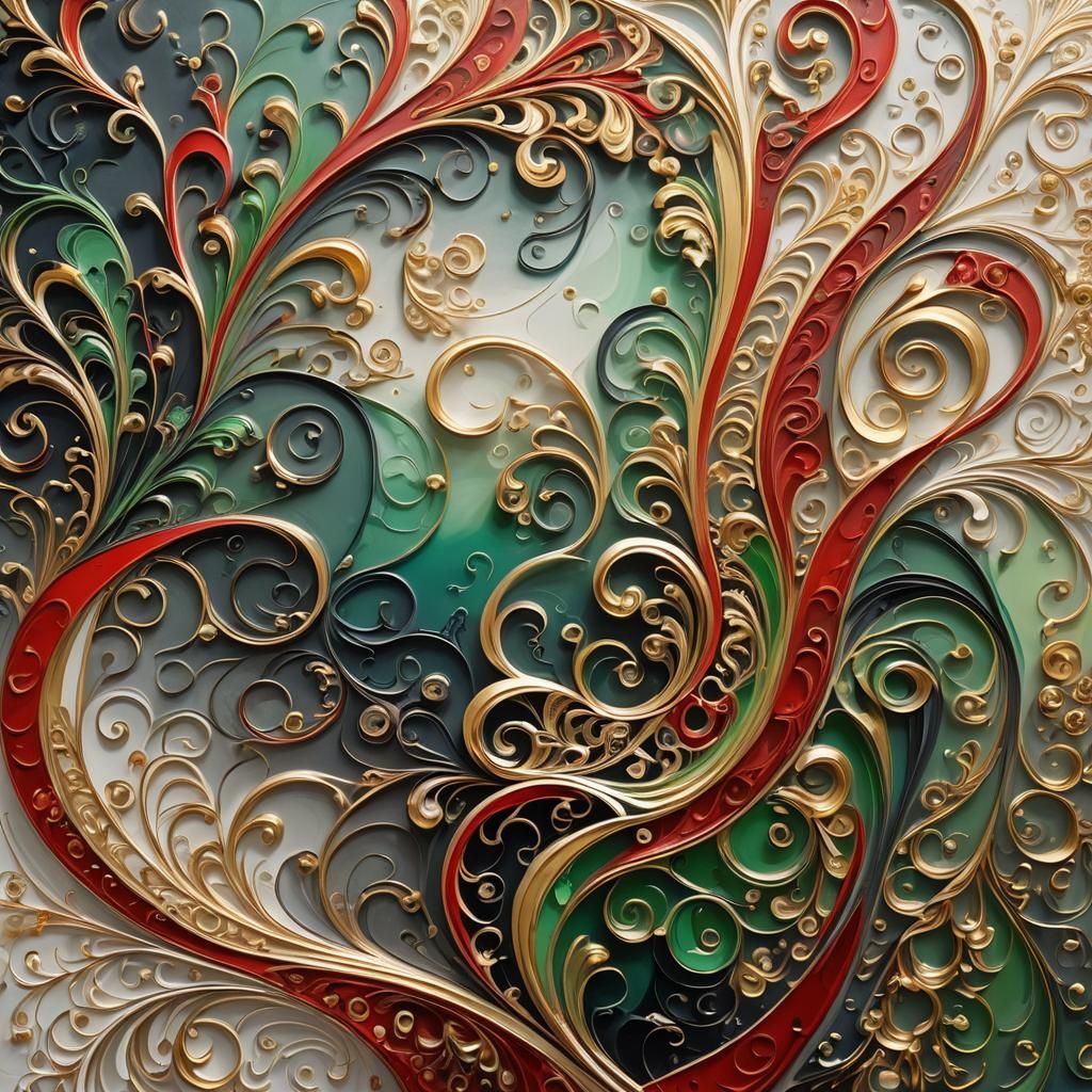 Abstract - AI Generated Artwork - NightCafe Creator