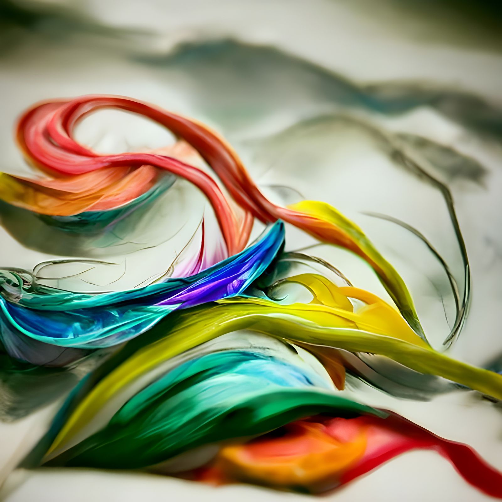 Painting in colors again - AI Generated Artwork - NightCafe Creator