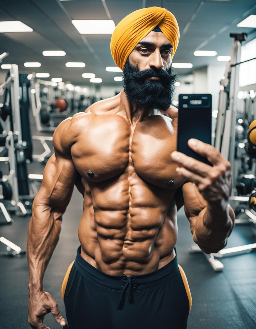 Sikhs for gym - AI Generated Artwork - NightCafe Creator