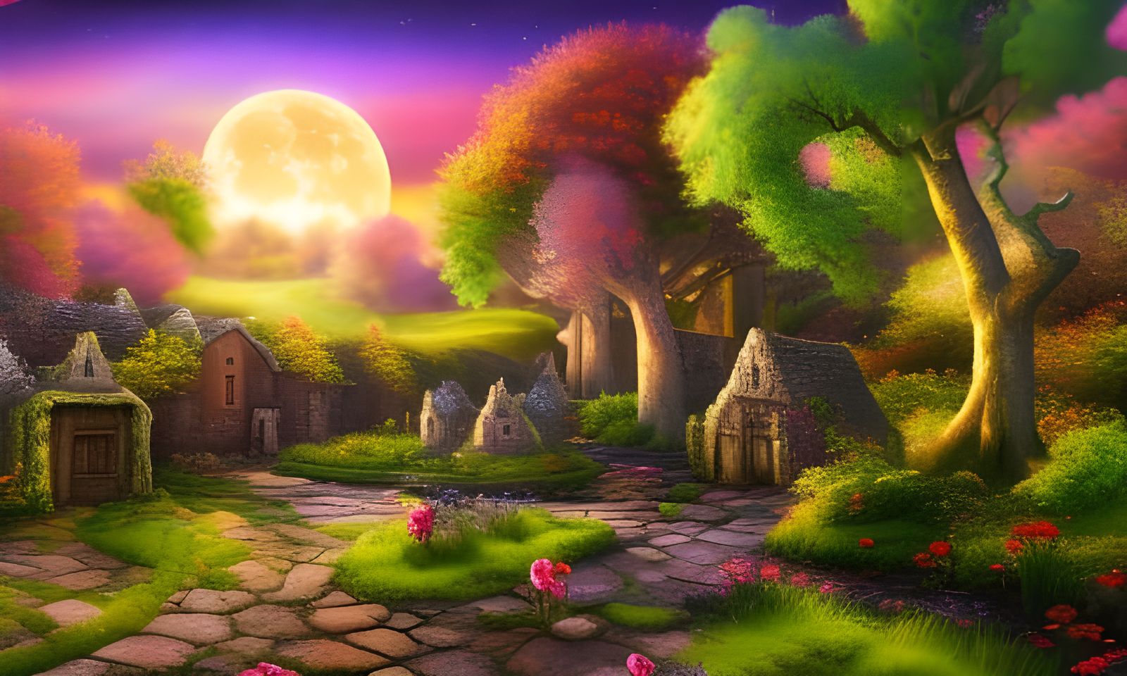 Good Night #53: England Romanticised #6 - AI Generated Artwork ...