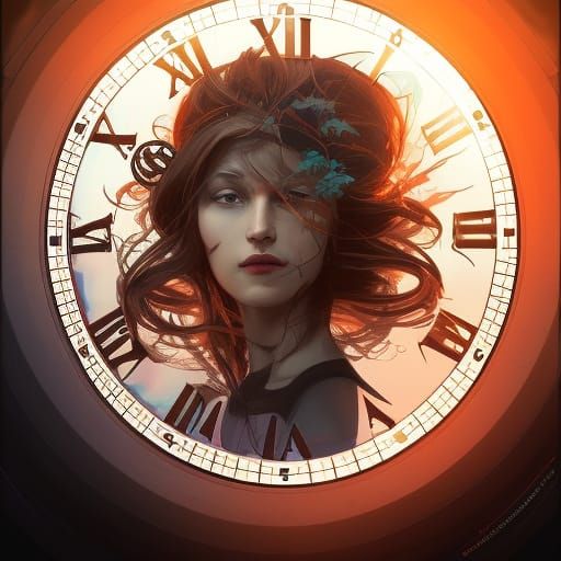 A Face That Could Stop a Clock : r/nightcafe