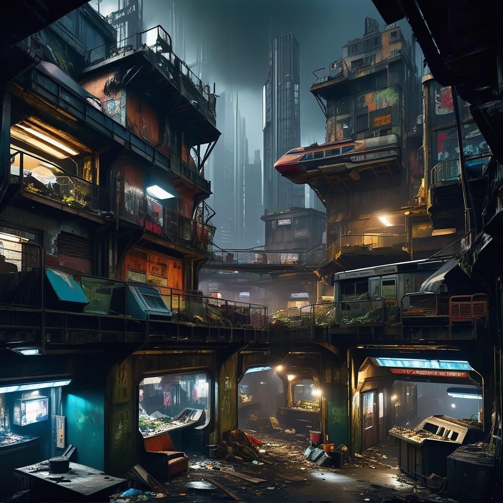 State Of Decay 363 - AI Generated Artwork - NightCafe Creator