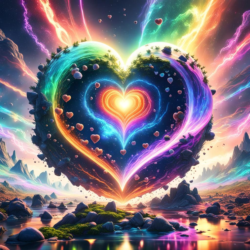 Magical Heart - AI Generated Artwork - NightCafe Creator