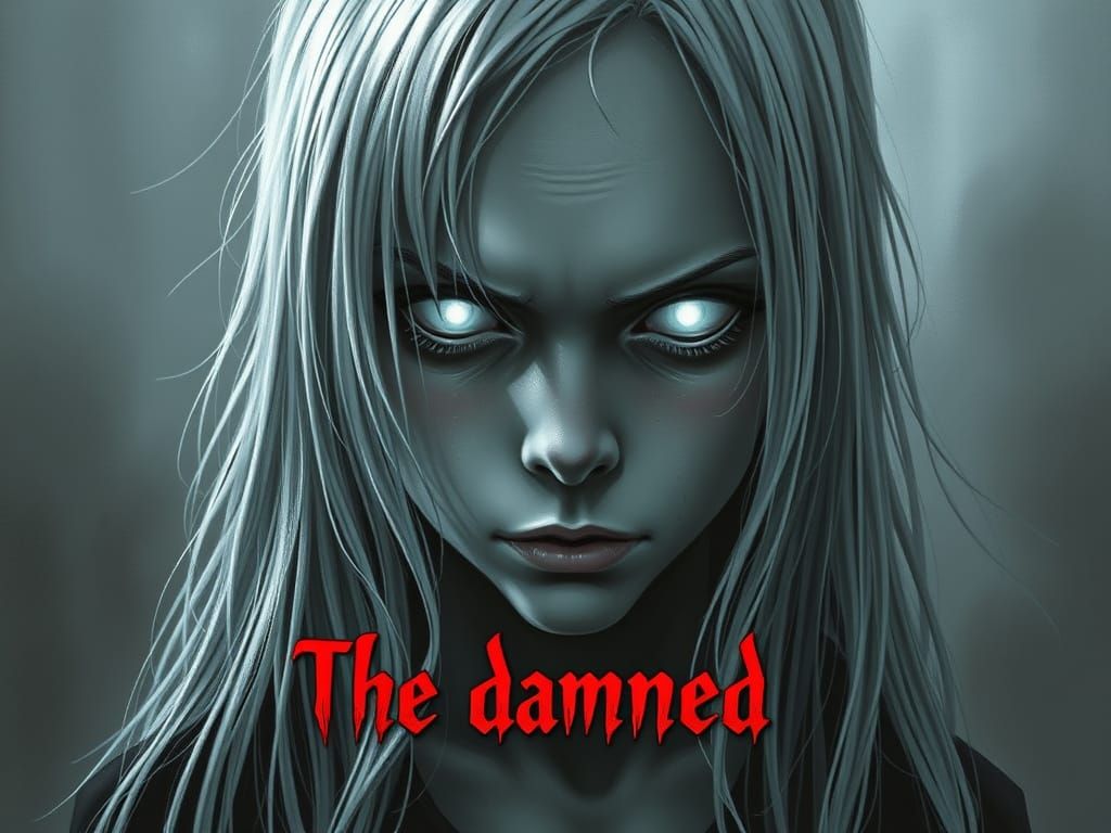 Ethereal Youth in a Haunting Graphic Novel Aesthet... - AI Art