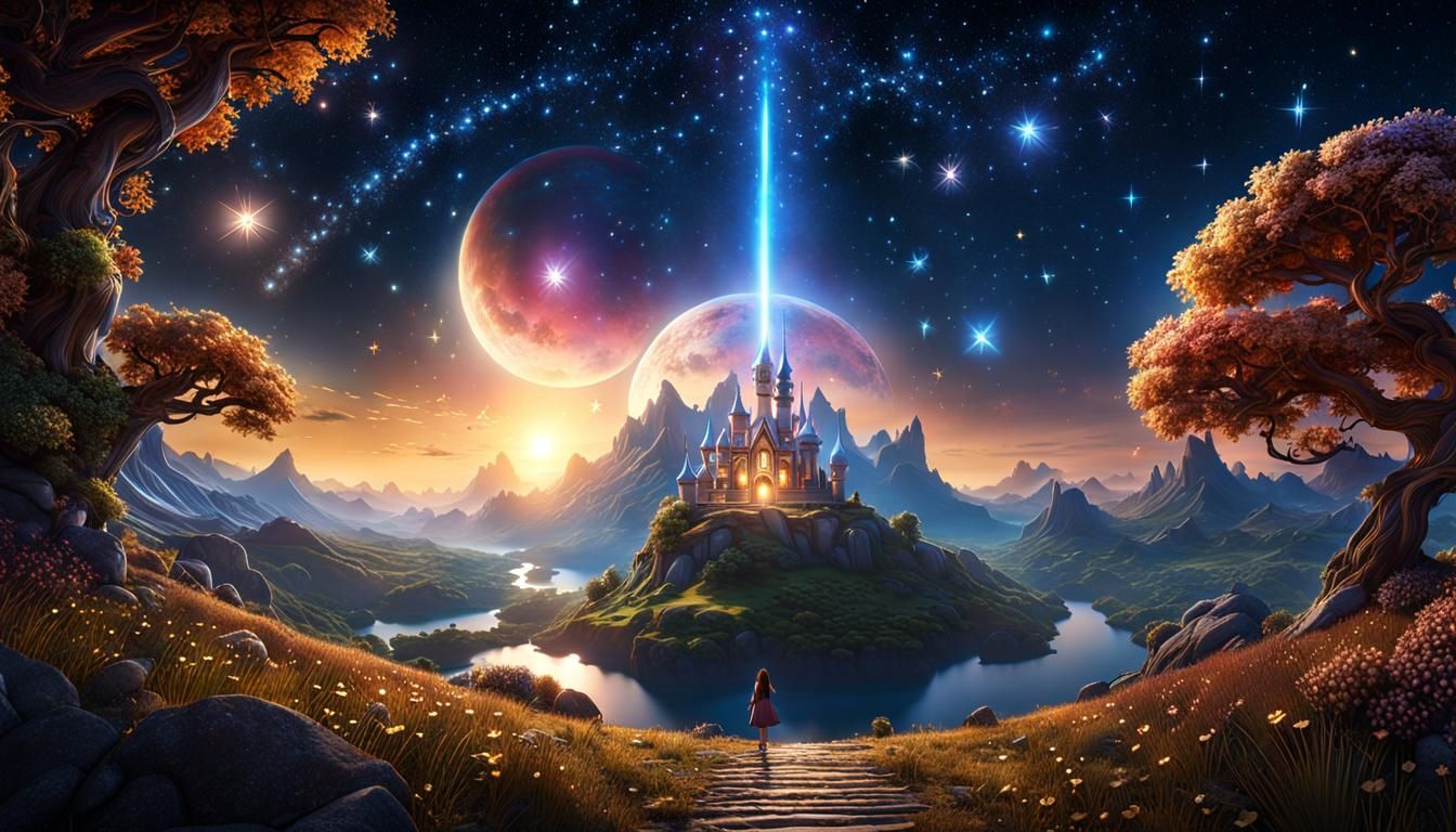 Twinkle, twinkle, little star - AI Generated Artwork - NightCafe Creator