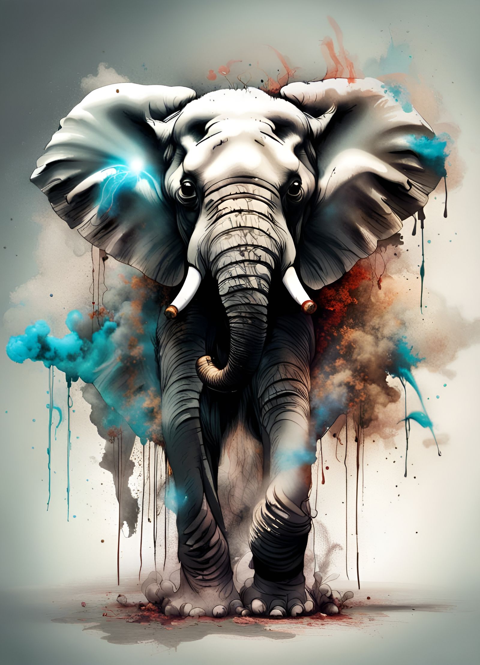 Dusty Dumbo - AI Generated Artwork - NightCafe Creator