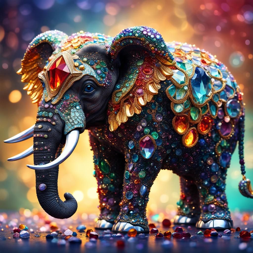 Elephant - AI Generated Artwork - NightCafe Creator