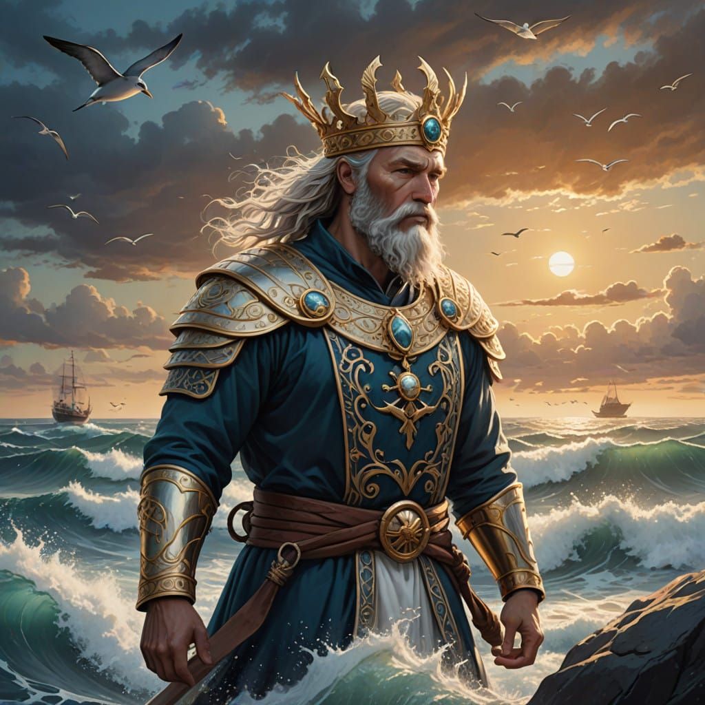 Njord is the god of the sea in Norse mythology