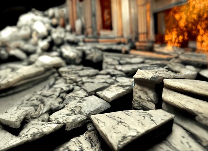 pyroclastic surge destroys Herculaneum - AI Generated Artwork ...