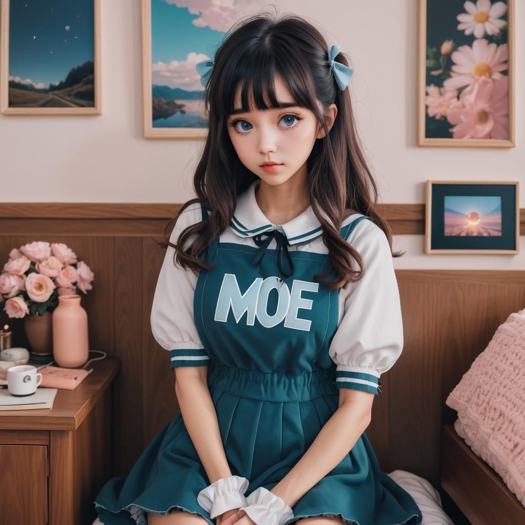 aesthetic Moe / Moecore - AI Generated Artwork - NightCafe Creator