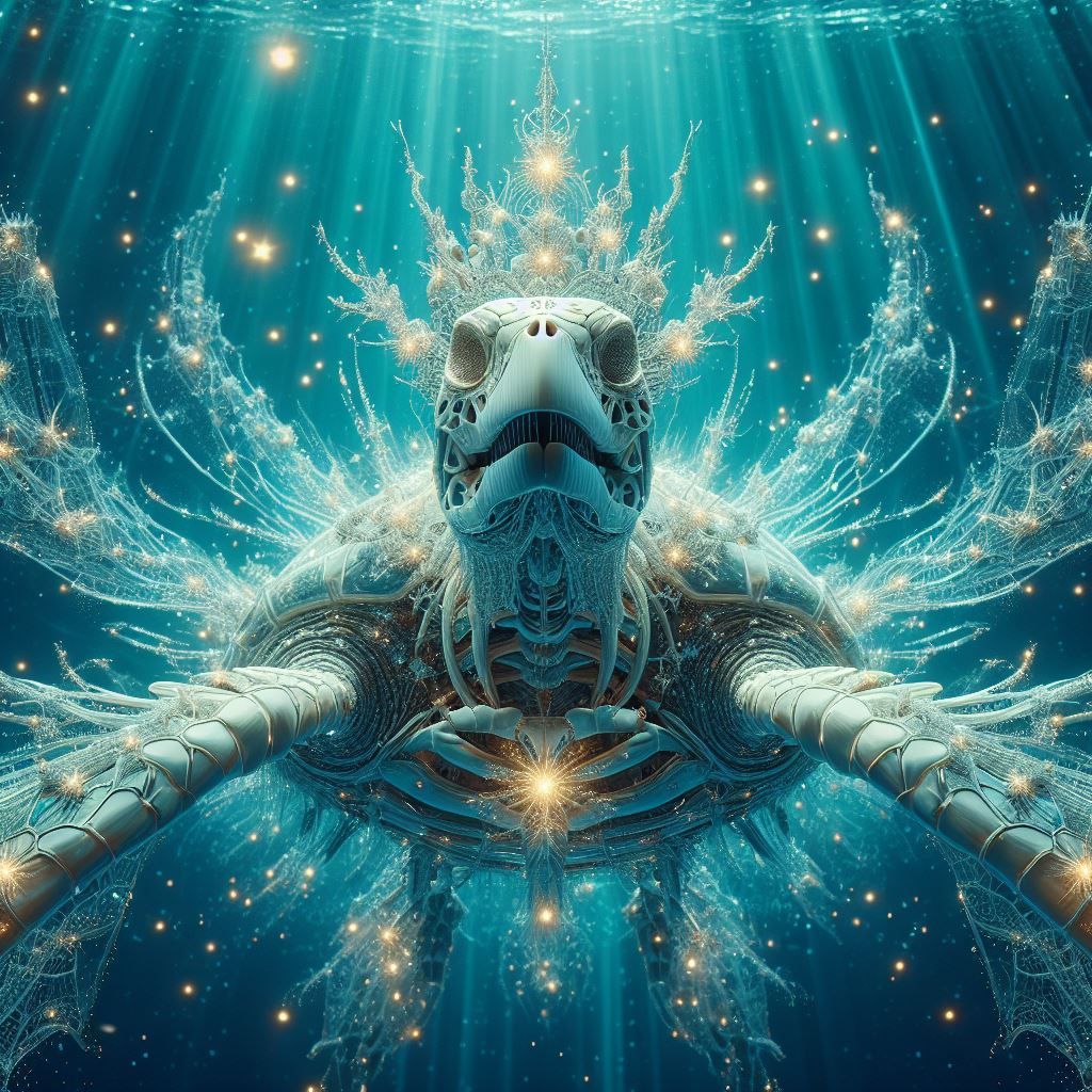 The Dead Sea, Turtle - AI Generated Artwork - NightCafe Creator