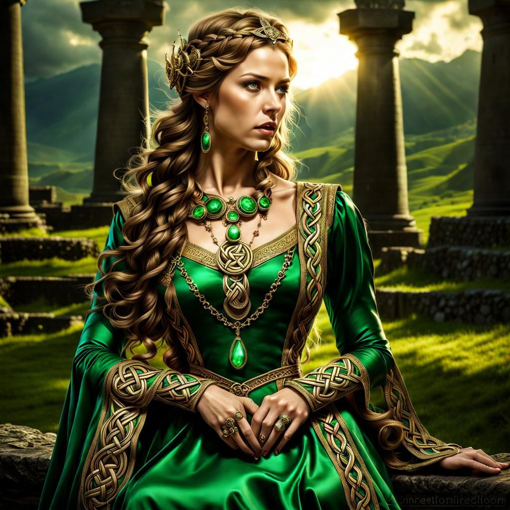 celtic queen - AI Generated Artwork - NightCafe Creator