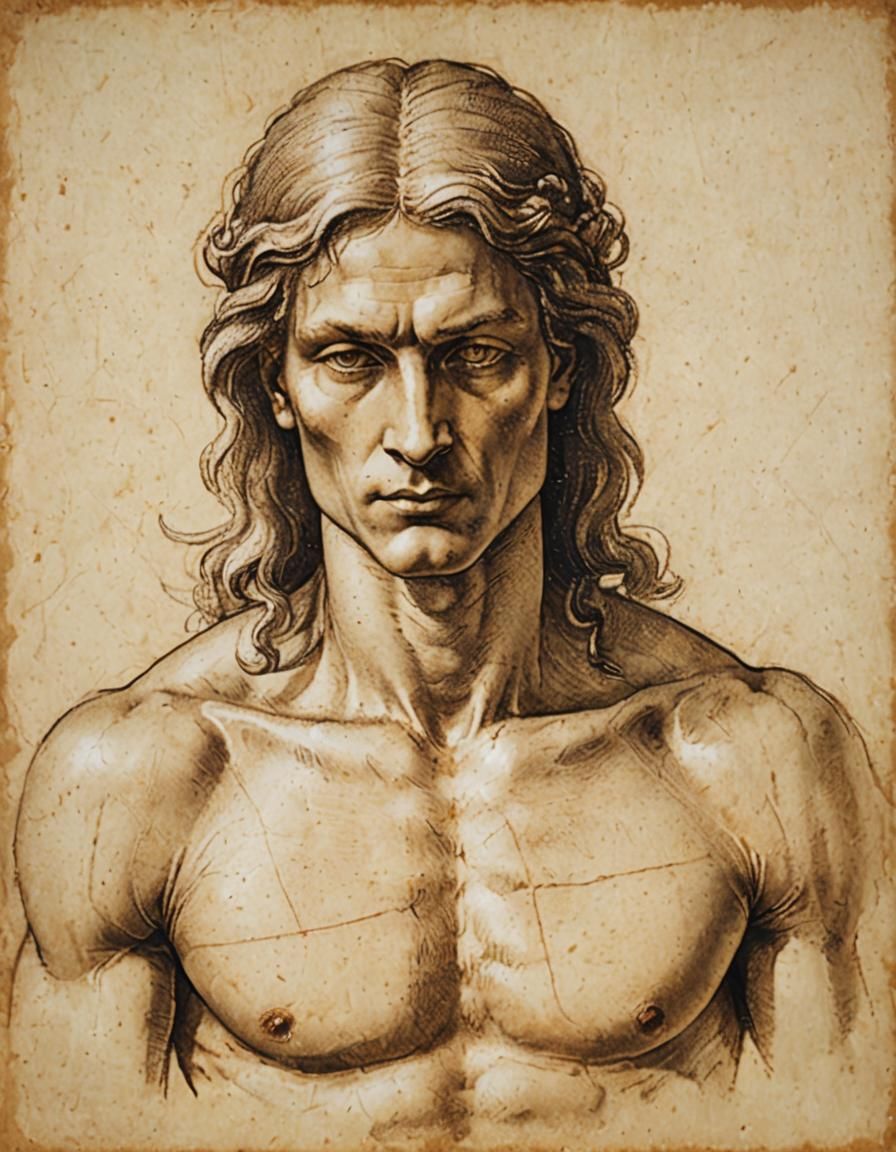 Study of a Renaissance man - AI Generated Artwork - NightCafe Creator