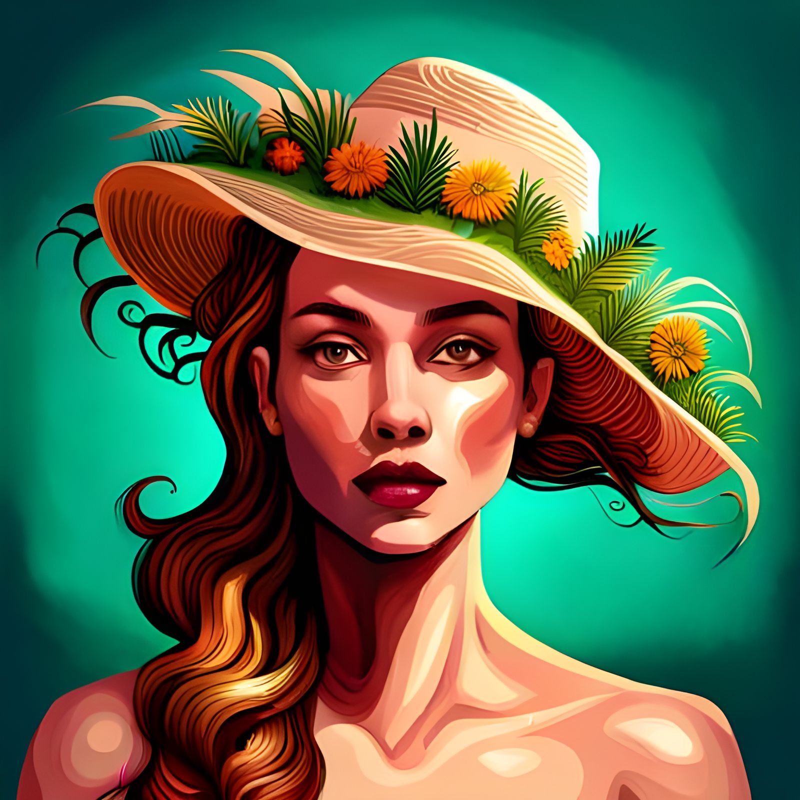 Unique Hat - AI Generated Artwork - NightCafe Creator
