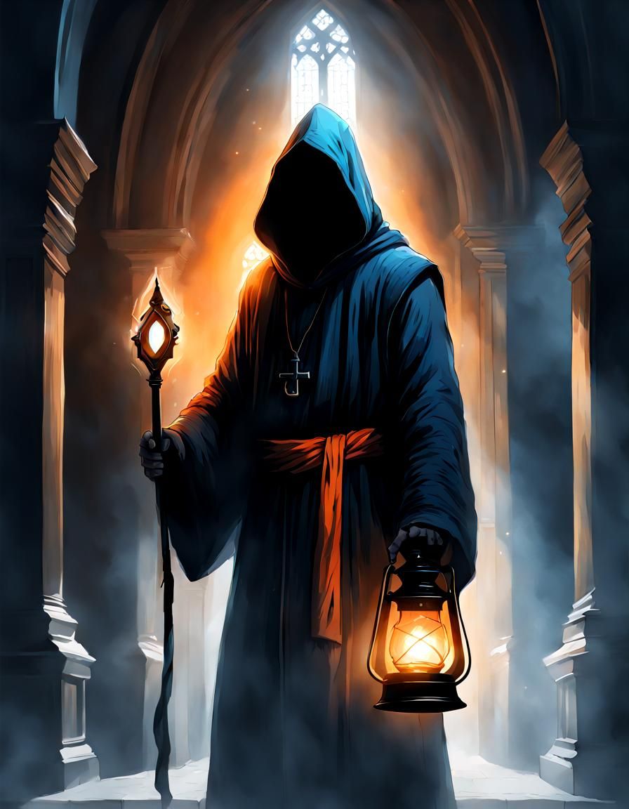 I will illuminate your path. 🕯️ Follow me. - AI Generated Artwork ...