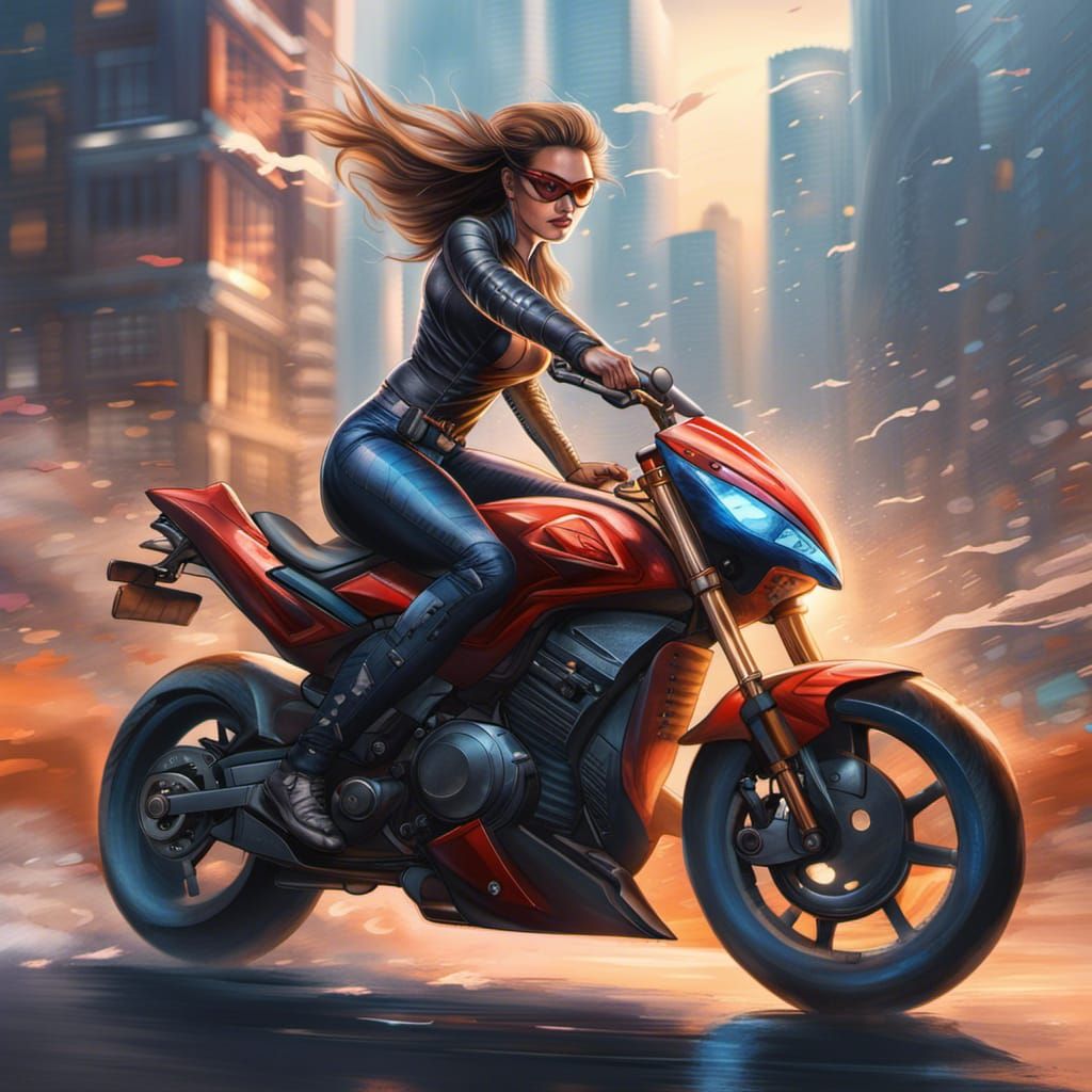 Rider - AI Generated Artwork - NightCafe Creator