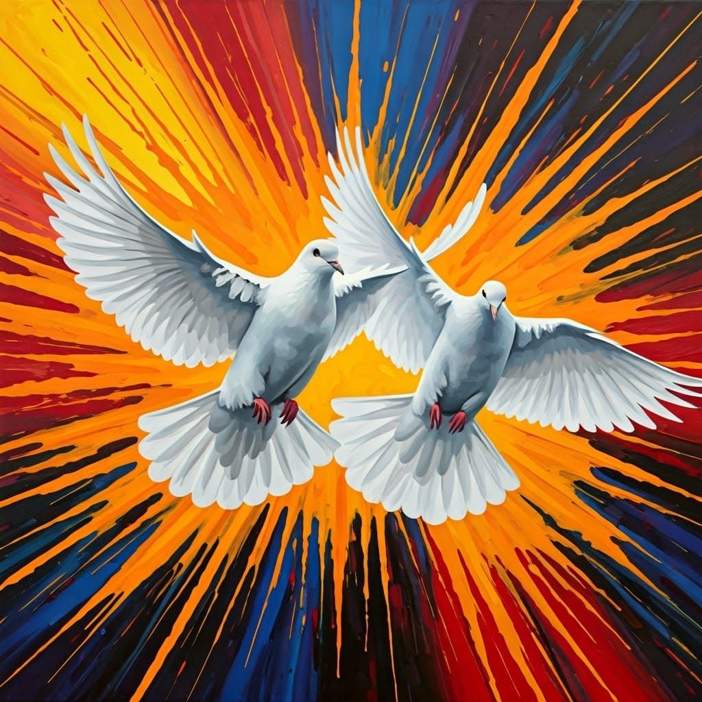 two doves - two doves