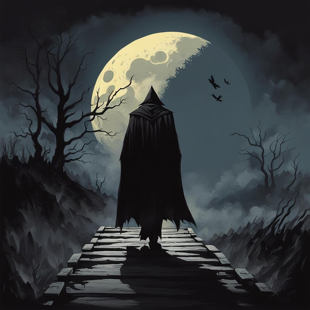 Moon Doom - AI Generated Artwork - NightCafe Creator