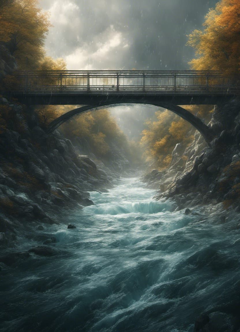a bridge over troubled water : r/nightcafe