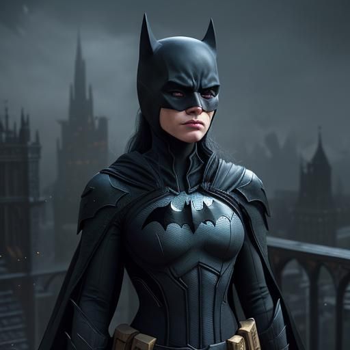 Batman, detailed matte painting, deep color, fantastical, intricate ...