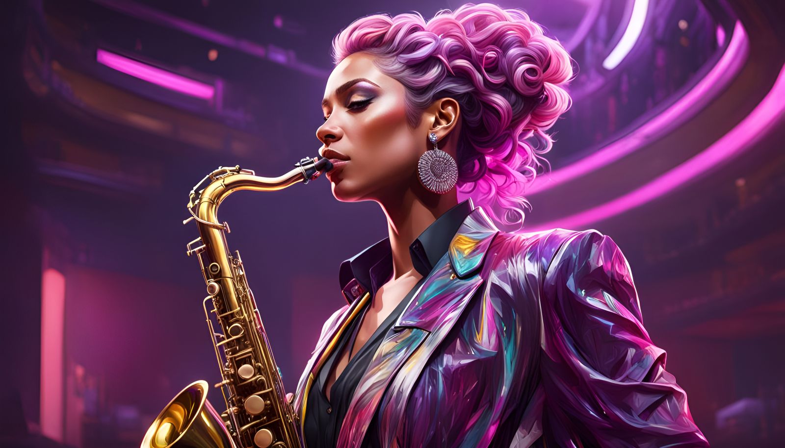 COVER CHARGE 💿🎷 Best SAX COVER Album - AI Generated Artwork - NightCafe ...