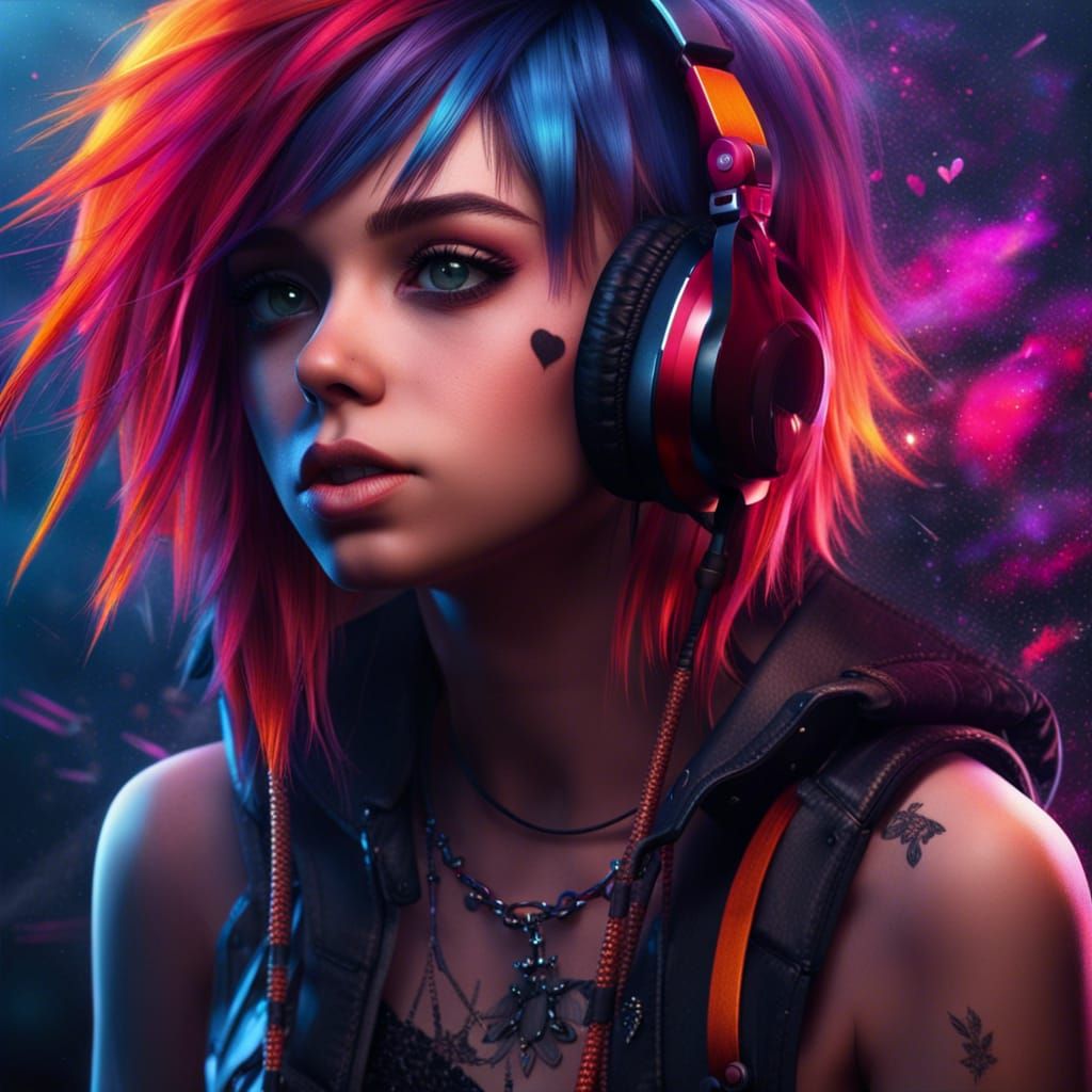 "Step into a world of CG brilliance with an 8K headshot of your Emo ...