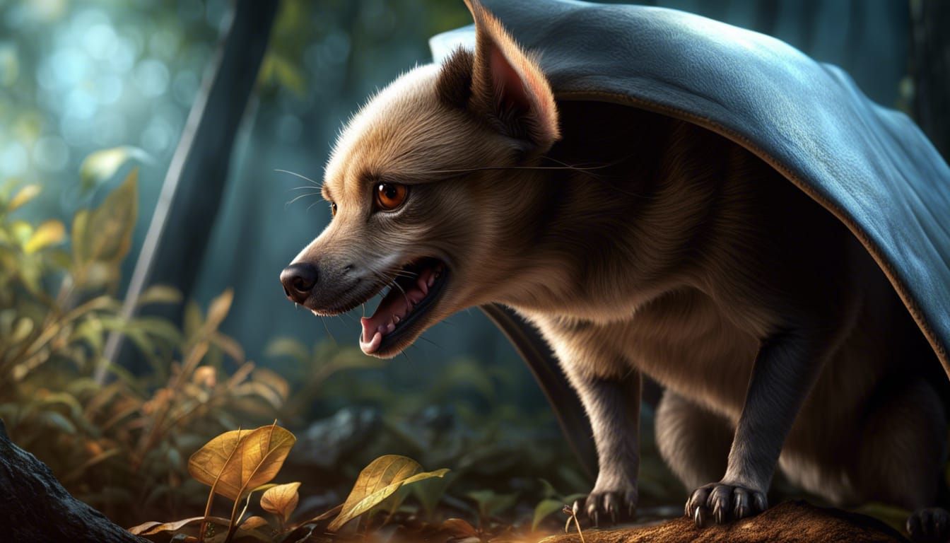 dog-bat - AI Generated Artwork - NightCafe Creator
