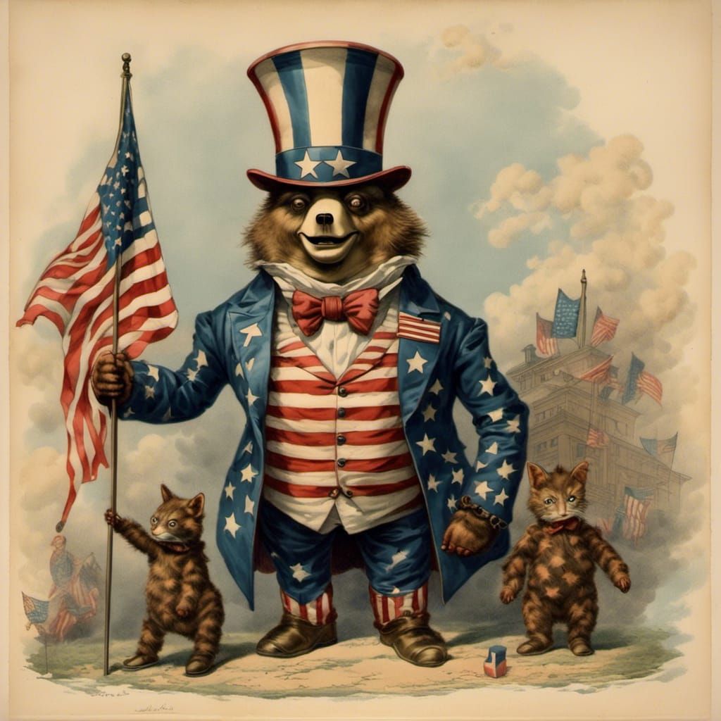 Victorian Uncle Sam - AI Generated Artwork - NightCafe Creator
