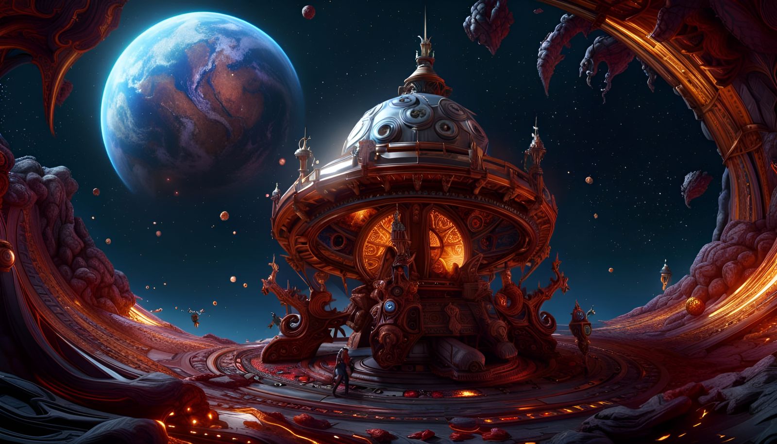 The Traveller IV - AI Generated Artwork - NightCafe Creator