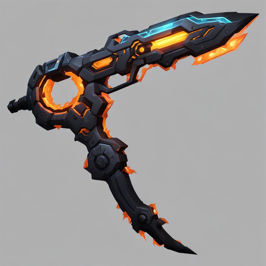 A "Scythe" or "Kama" with chain-plasma whatever. : r/nightcafe