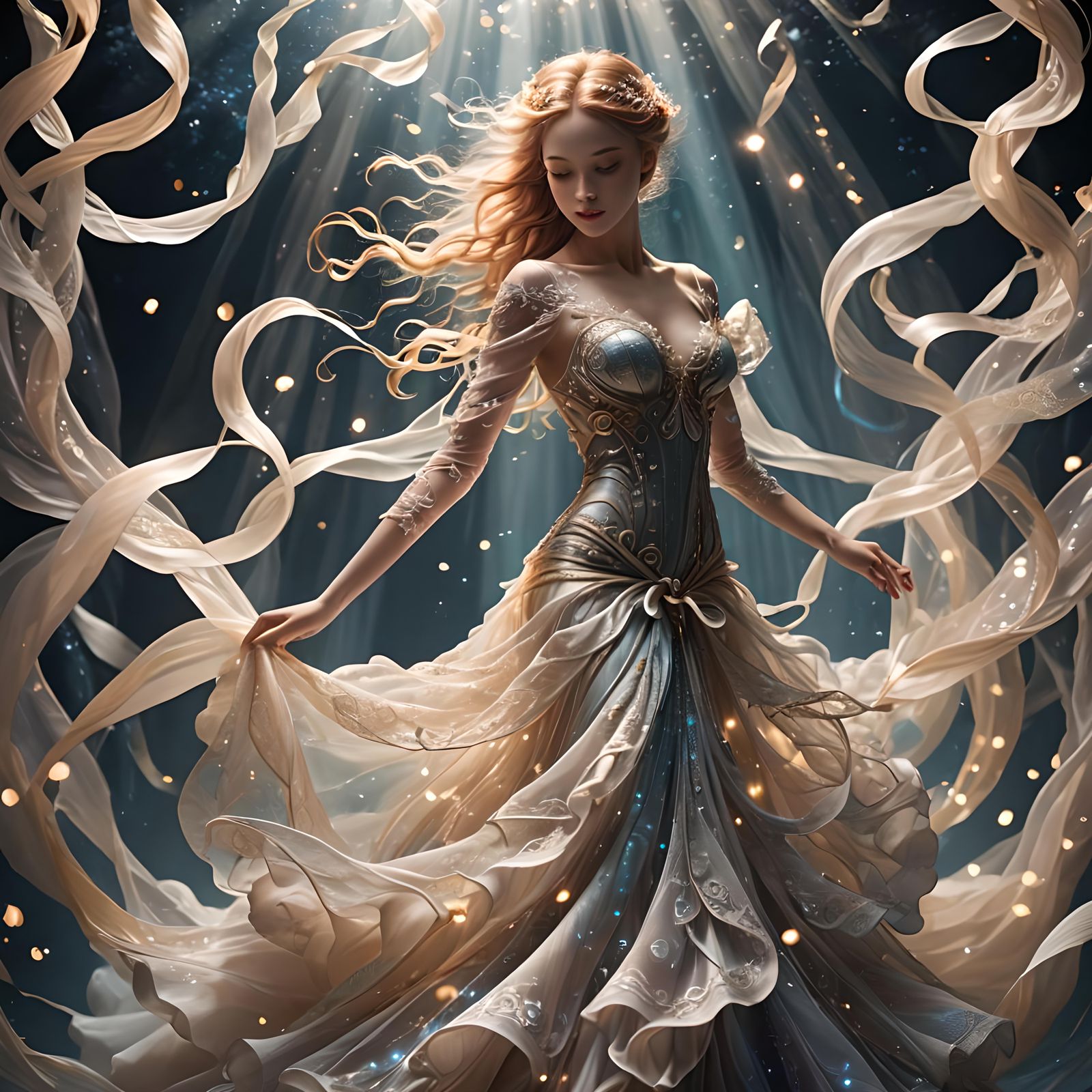 Floating - AI Generated Artwork - NightCafe Creator