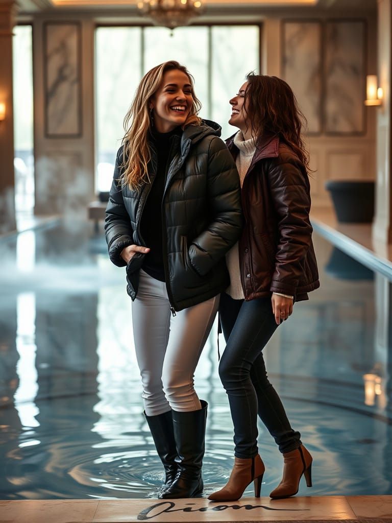 Sneaking into the pool(image story in the description)