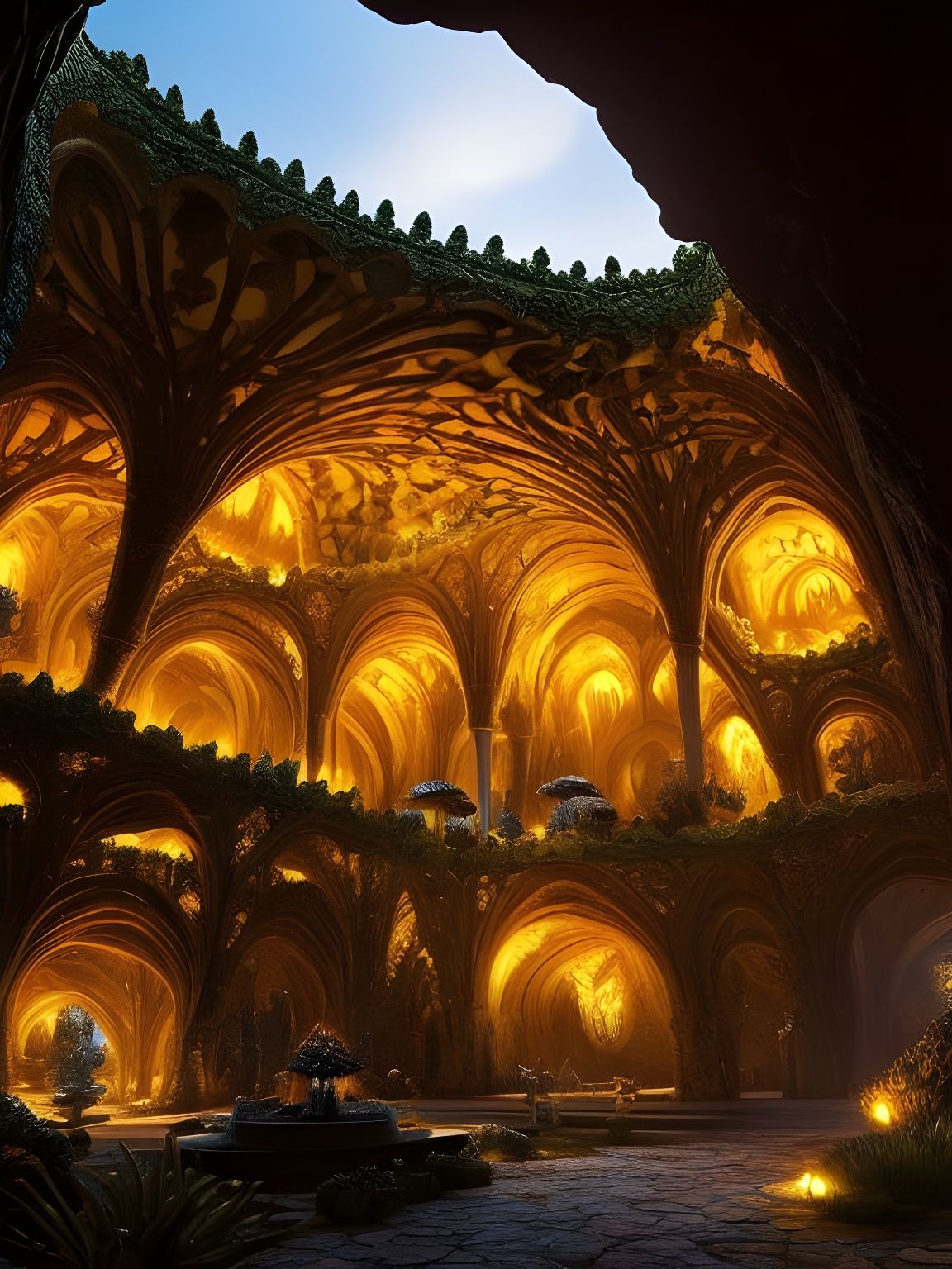 Alcoves Alcove - AI Generated Artwork - NightCafe Creator