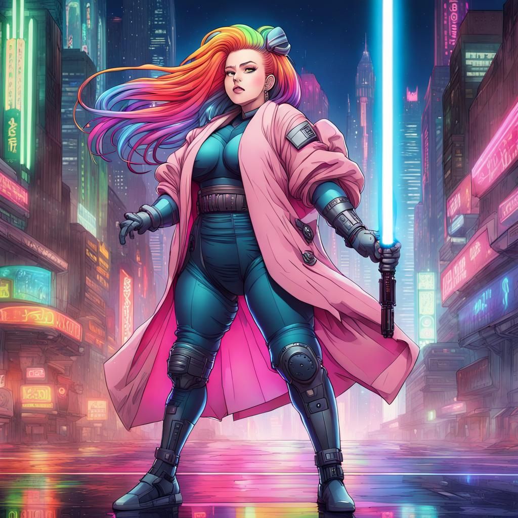 Wonderful Jedi - AI Generated Artwork - NightCafe Creator