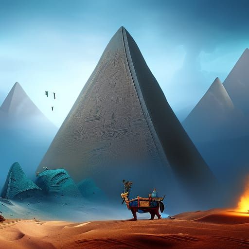 Ancient egypt - AI Generated Artwork - NightCafe Creator