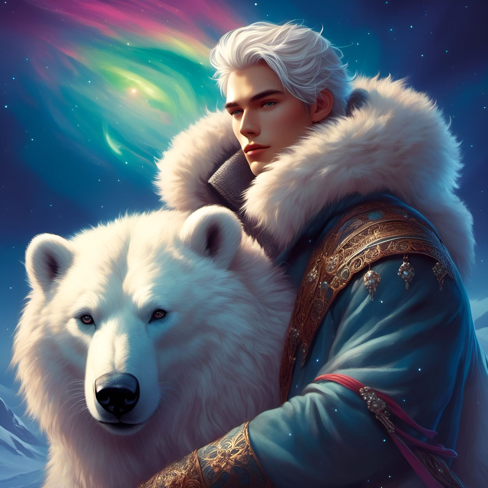 The Winter Prince - AI Generated Artwork - NightCafe Creator