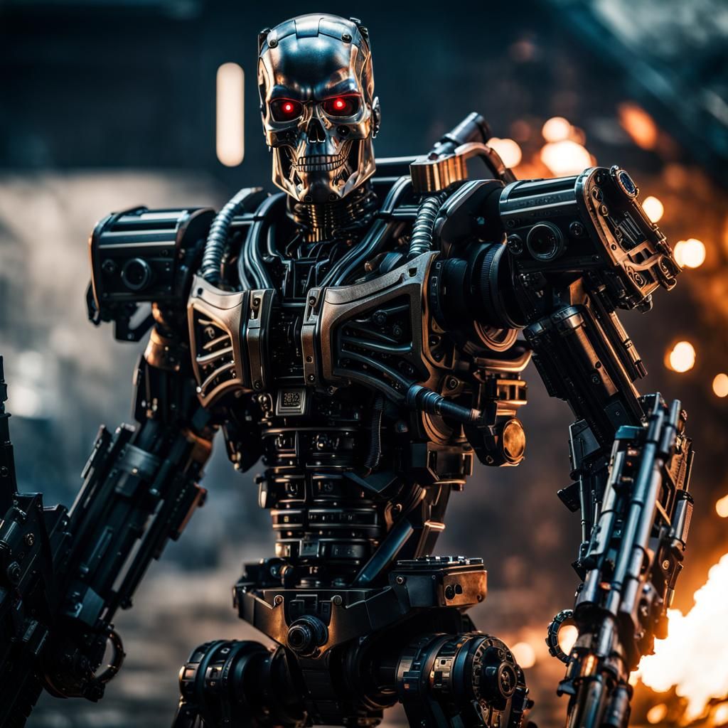 Terminator - AI Generated Artwork - NightCafe Creator