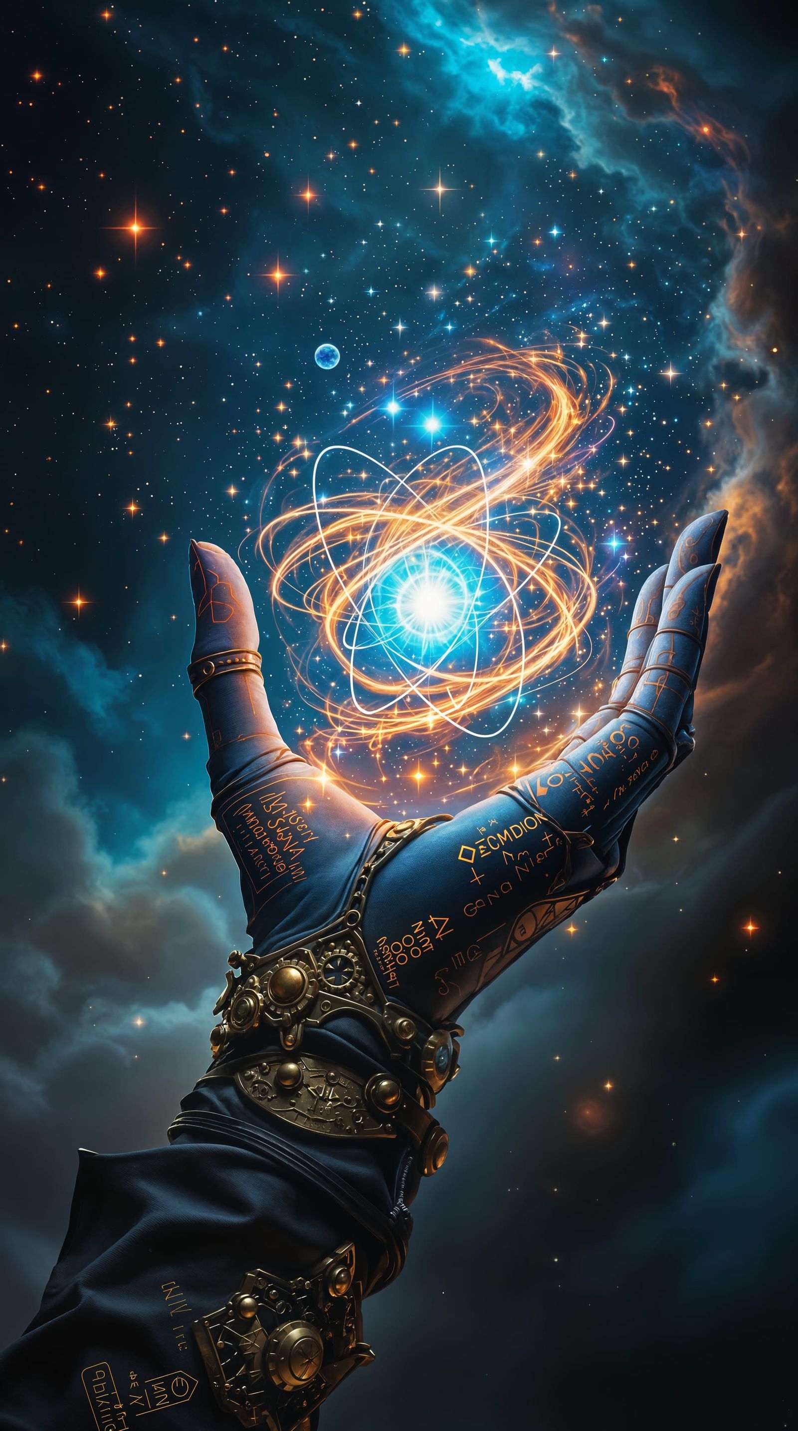 Quantum Magic - Cosmic Quantum Mysticism in Steampunk Style